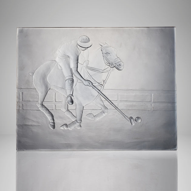 White polo relieves art – KaterinaMorgan.art