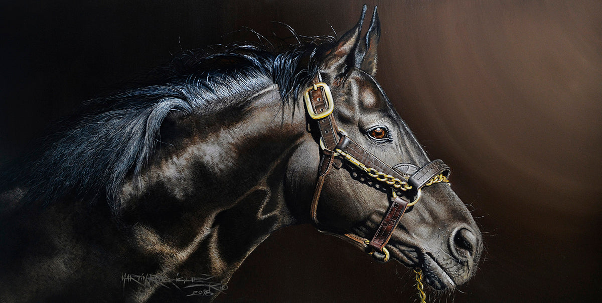 Hyper-realistic horse portraits by Martin Rodriguez – KaterinaMorgan.art