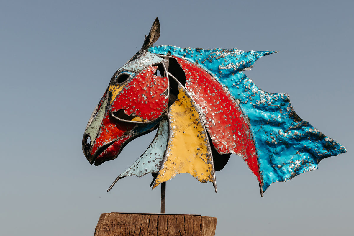 "Carse" bronze sculpture by Ollie Holman | Horse polo art gallery ...