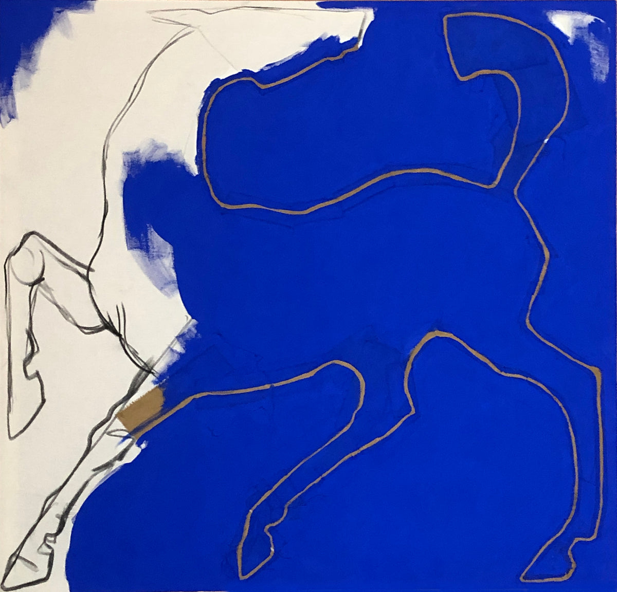 "Equus" acrylic on canvas horse painting by Maggie Robertson | Horse ...